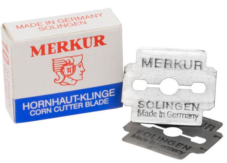 Merkur - Callus Razor Blade Corn Pedicure 100 pcs – Luminous Beauty Supply
