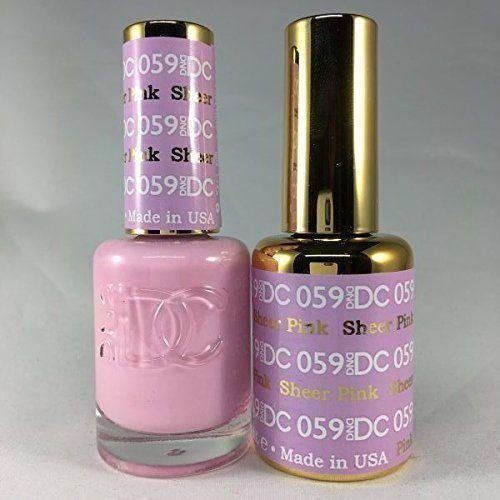 DND DC Duo - D059 Sheer Pink – Luminous Beauty Supply