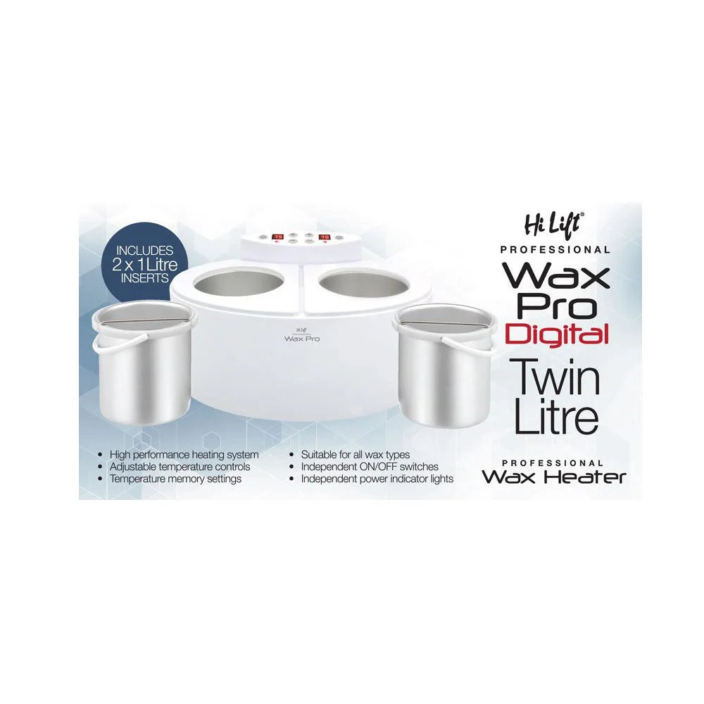 HI LIFT Wax Pro Digital Twin Heater – Luminous Beauty Supply