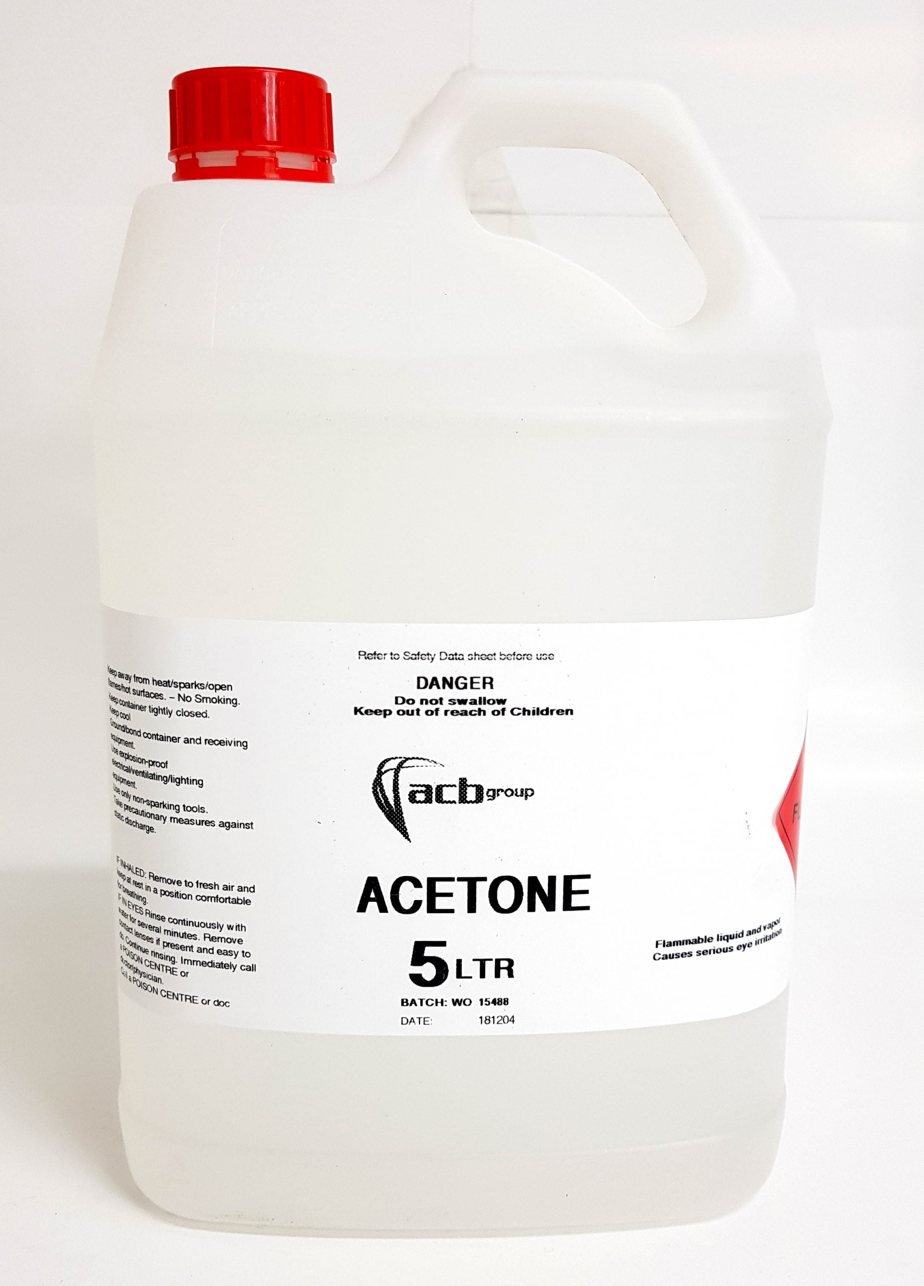 Pure Acetone 5 Litres – Luminous Beauty Supply