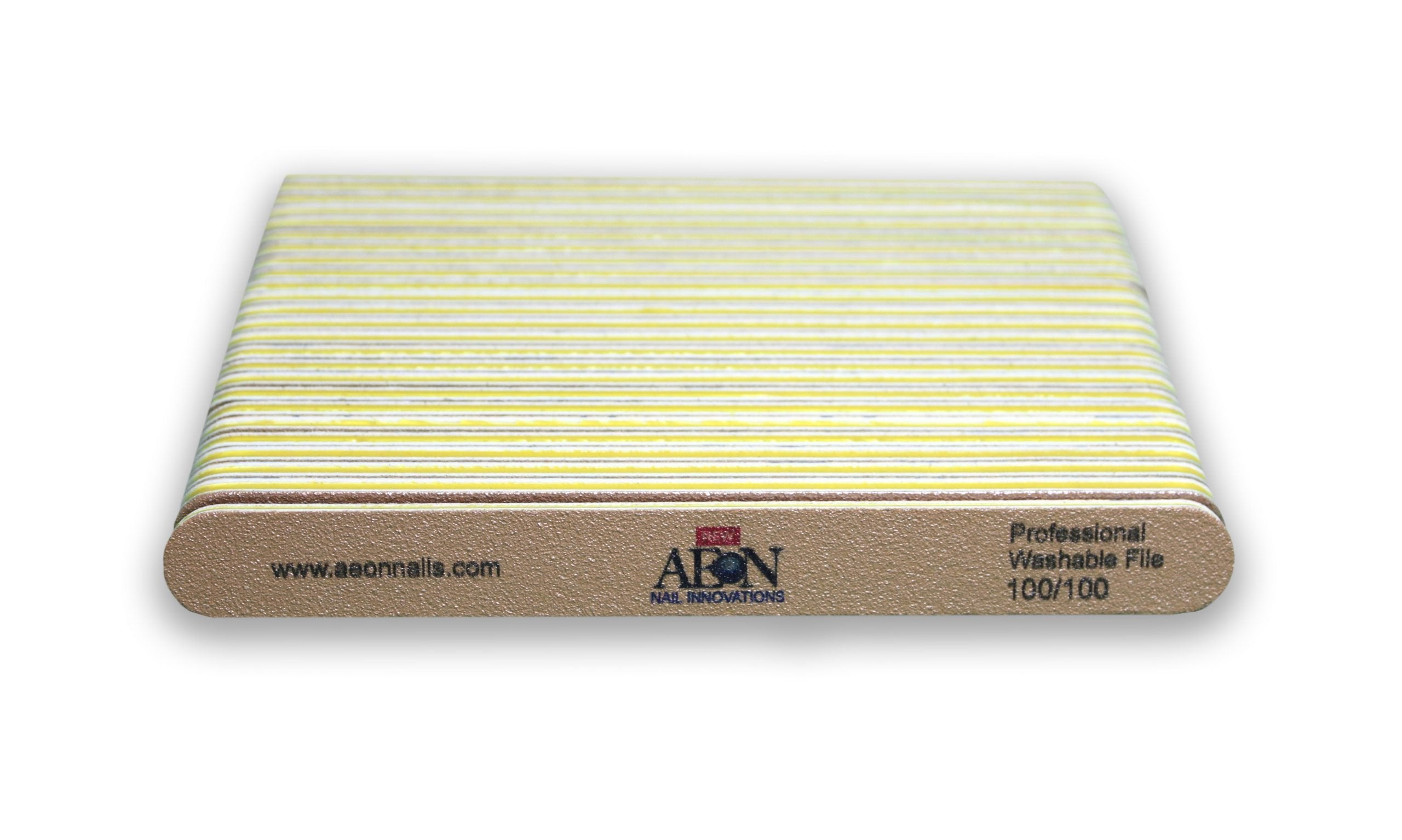 AEON Nail Files 100/100 Straight 25 PCS – Luminous Beauty Supply